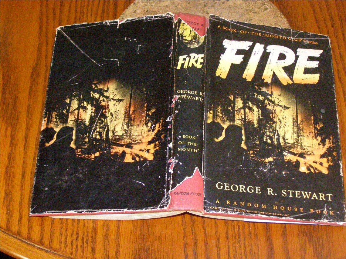 Fire First 1st Edition 1948 by George R Stewart Hardcover With - Etsy