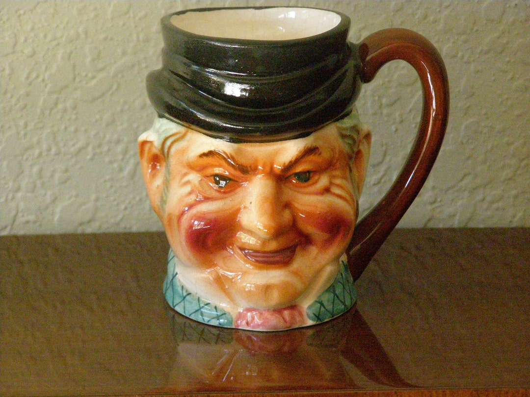 Toby Style Mug Made in Japan PY Good Size Glazing - Etsy
