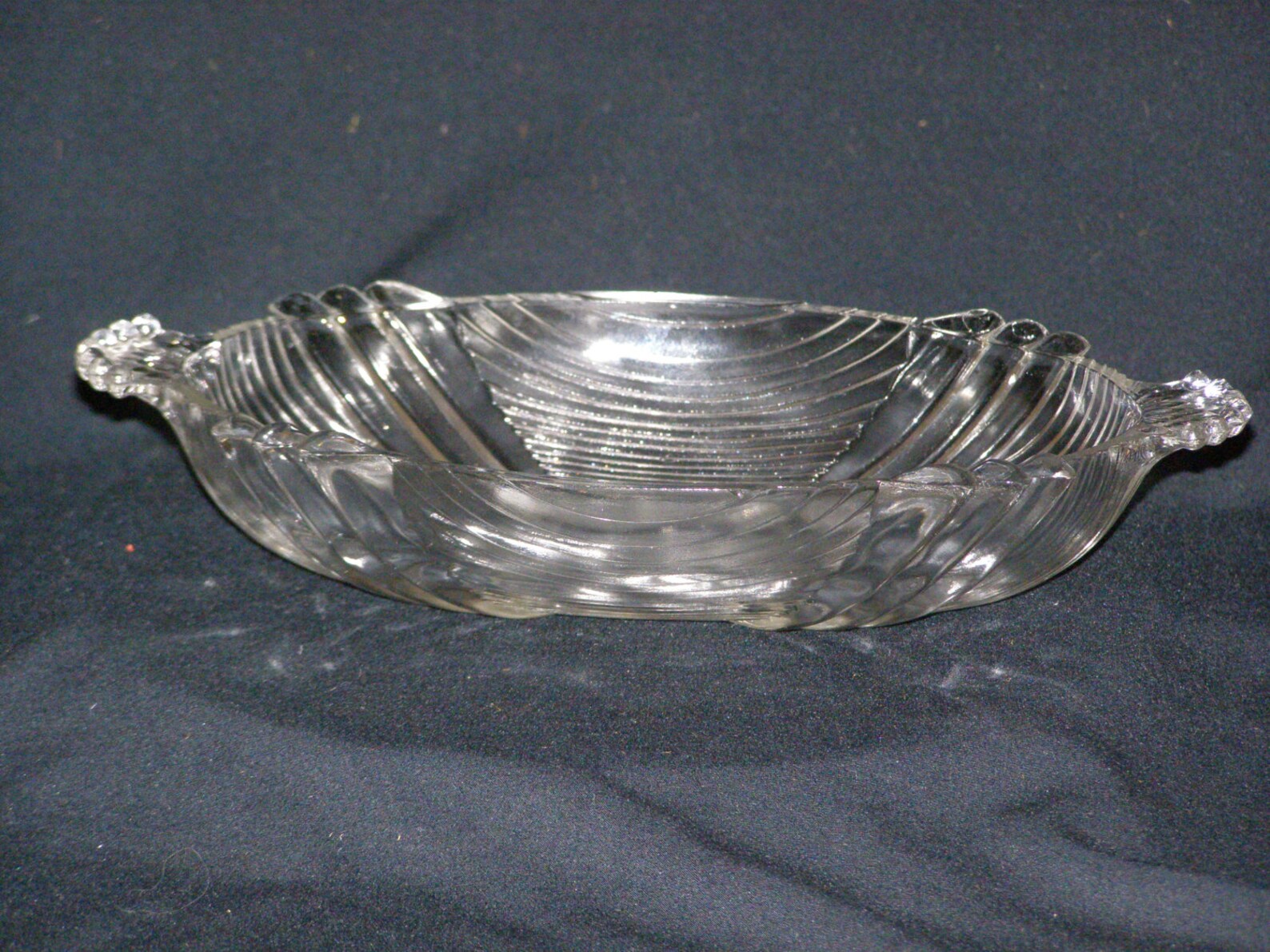 Vintage Art Deco Shells & Bars Pattern Handled Candy Dish - Etsy