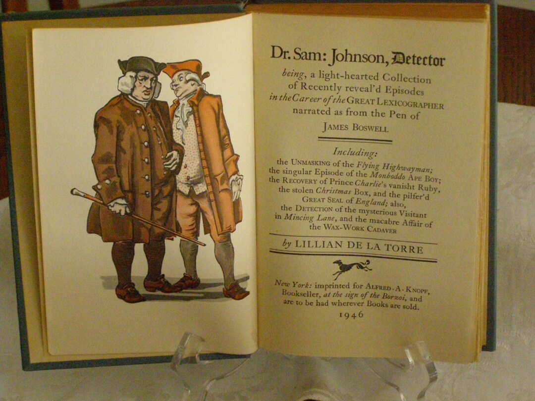 Book Dr. Sam - Johnson Detector - First Edition-being A Light-hearted ...