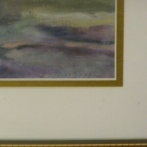 Landscape Painting by C. Robinson "lavender" - Etsy