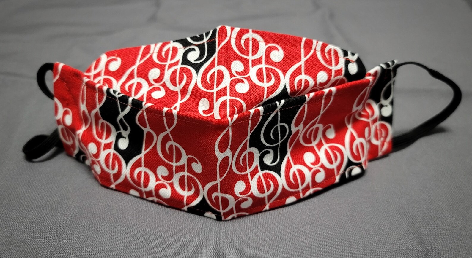 Music Teacher Student Fitted Face Mask Orchestra Band Chorus | Etsy