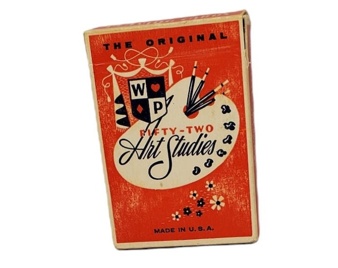 The Original Fifty-two Art Studies Nude Playing Cards, Mid Century Pin ...