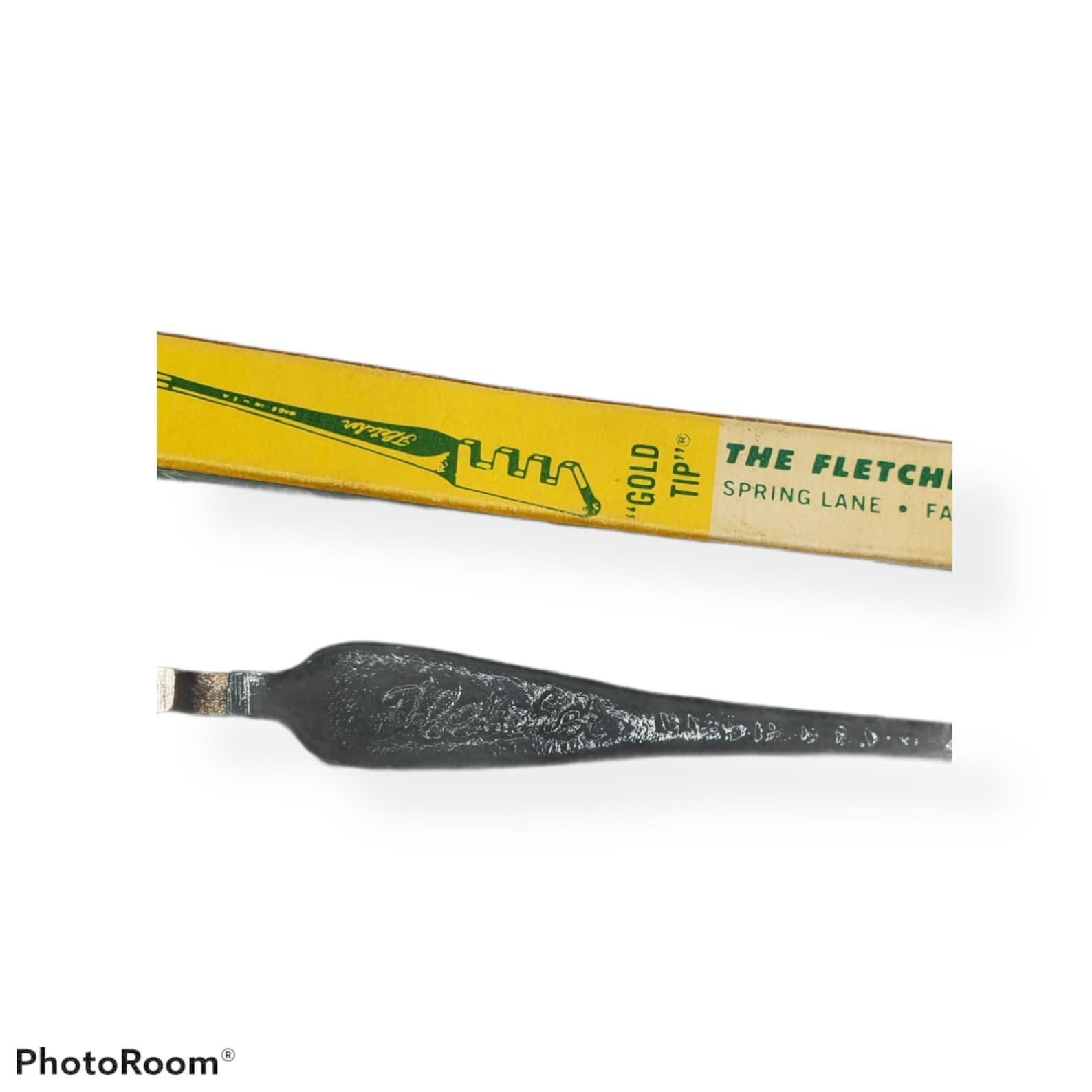 Vintage Fletcher-terry Company Gold Tip Glass Cutting Tool - Etsy