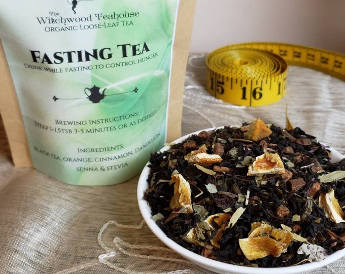Fasting Tea, Organic Loose Leaf Wellness Tea for Intermittent Fasting ...