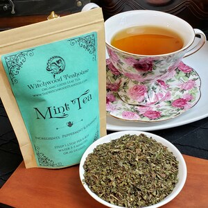 Mint Organic Loose Leaf Tea Blend - Etsy