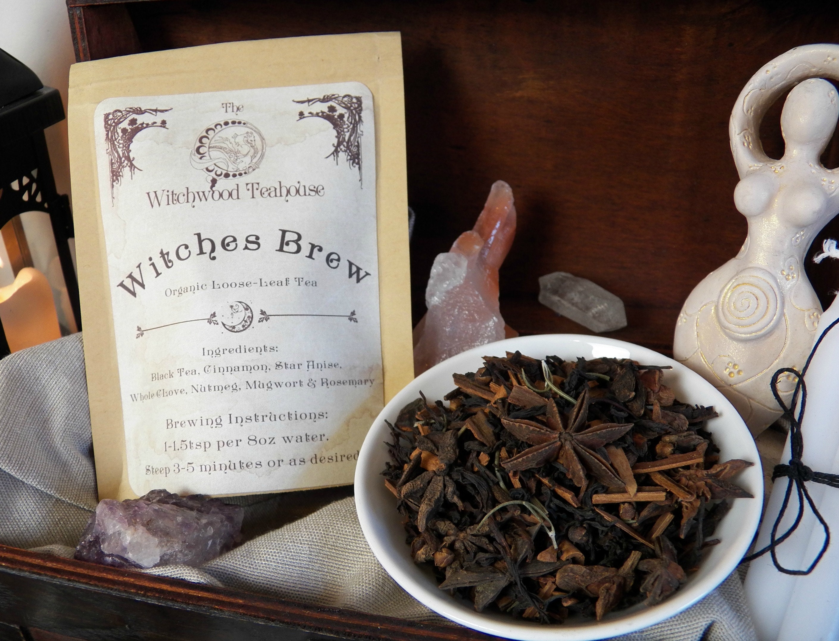 Witches Brew Organic Loose Leaf Witch Tea - Etsy
