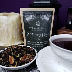 The Witching Hour Organic Loose-leaf Witch Tea - Etsy