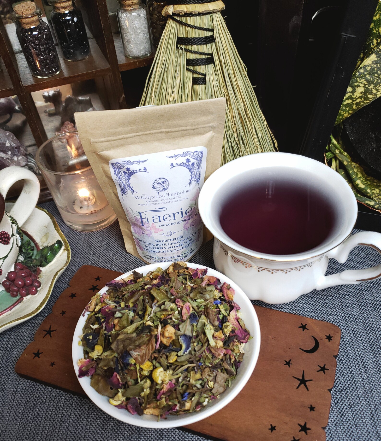 Faerie Tea Party BUNDLE Loose-leaf Organic Tea and Herbal - Etsy