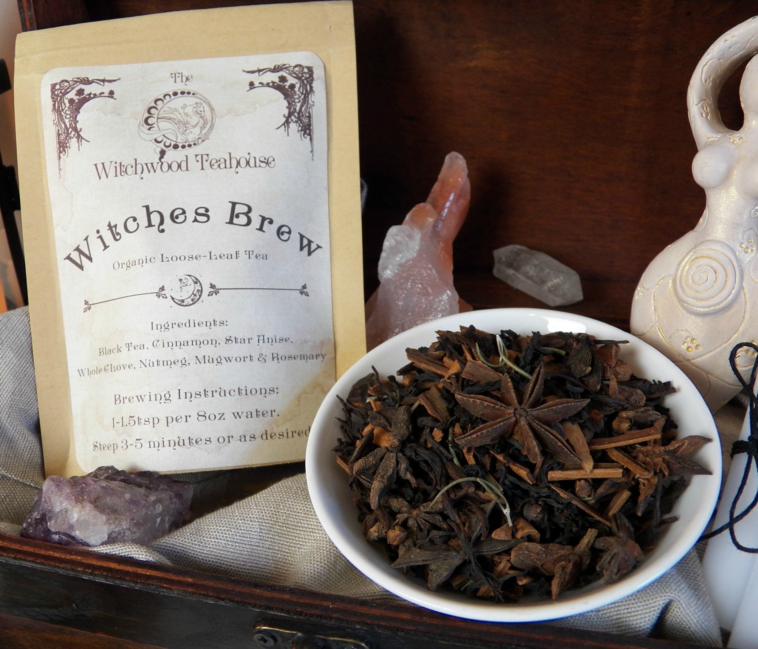 Witches Brew Organic Loose Leaf Witch Tea - Etsy