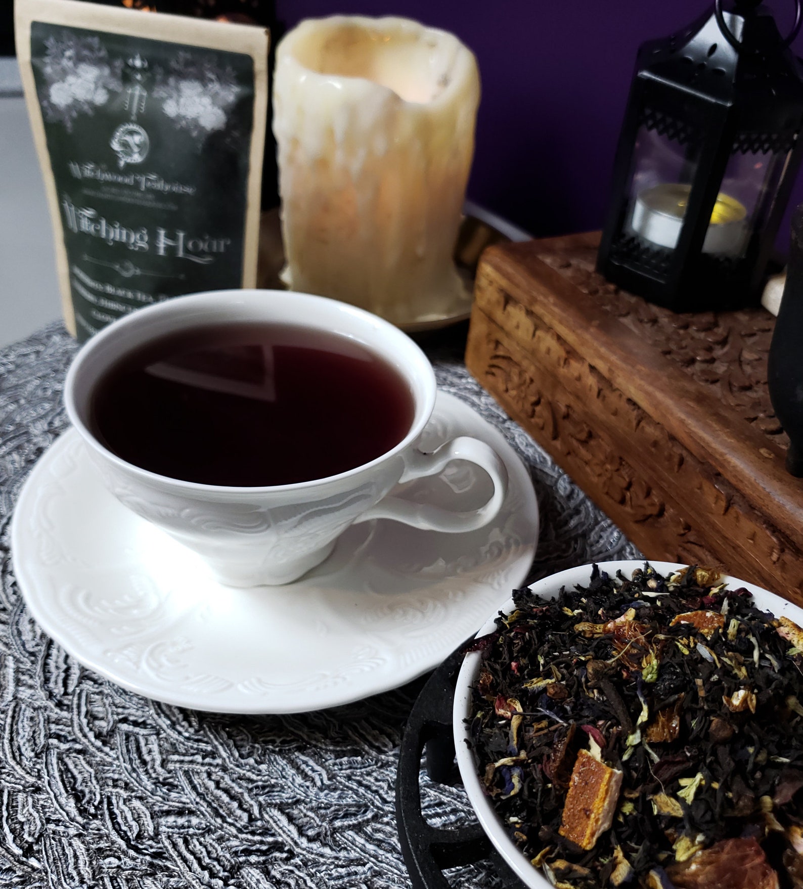 The Witching Hour Organic Loose-leaf Witch Tea - Etsy