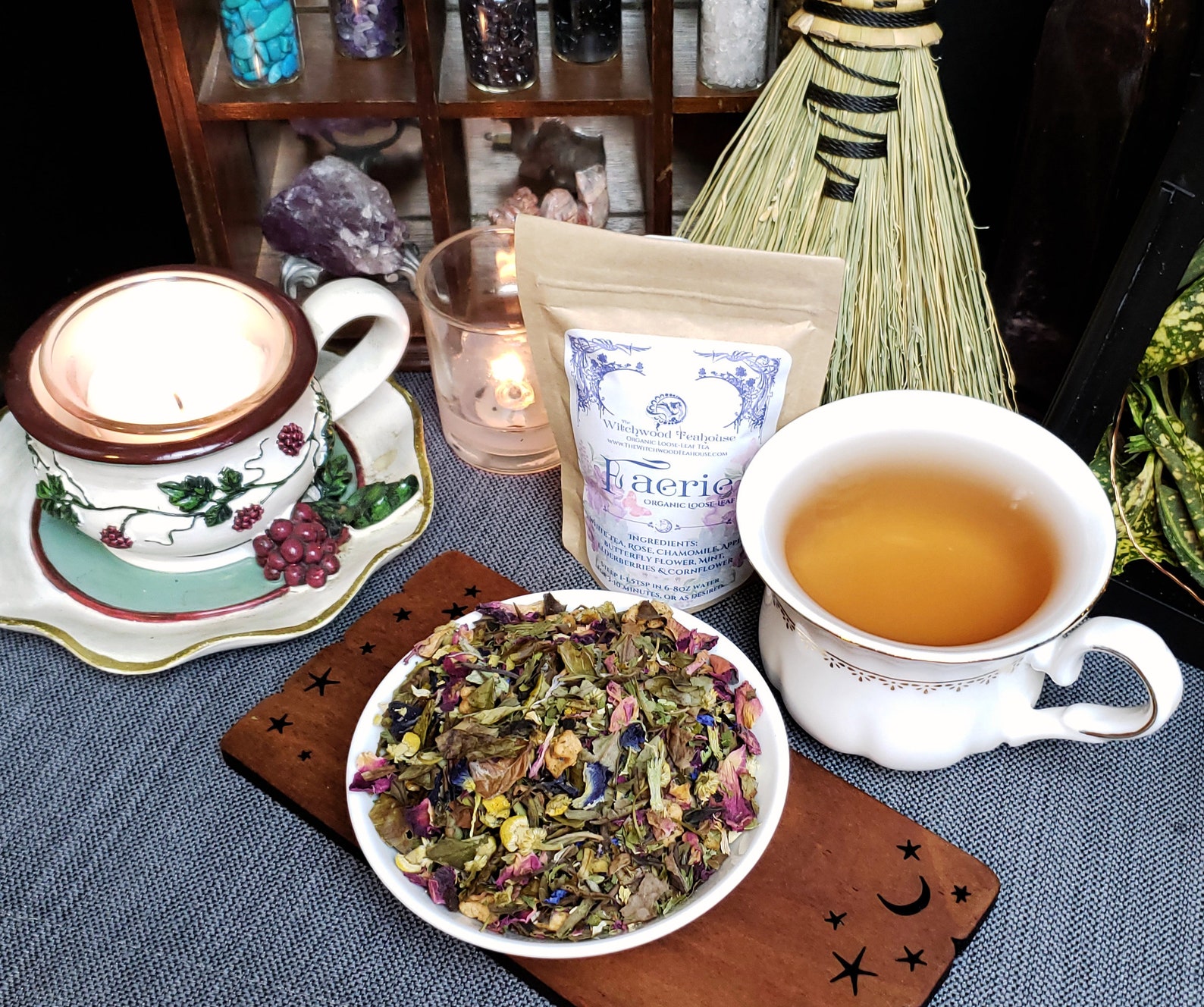 Faerie Tea Party BUNDLE Loose-leaf Organic Tea and Herbal - Etsy