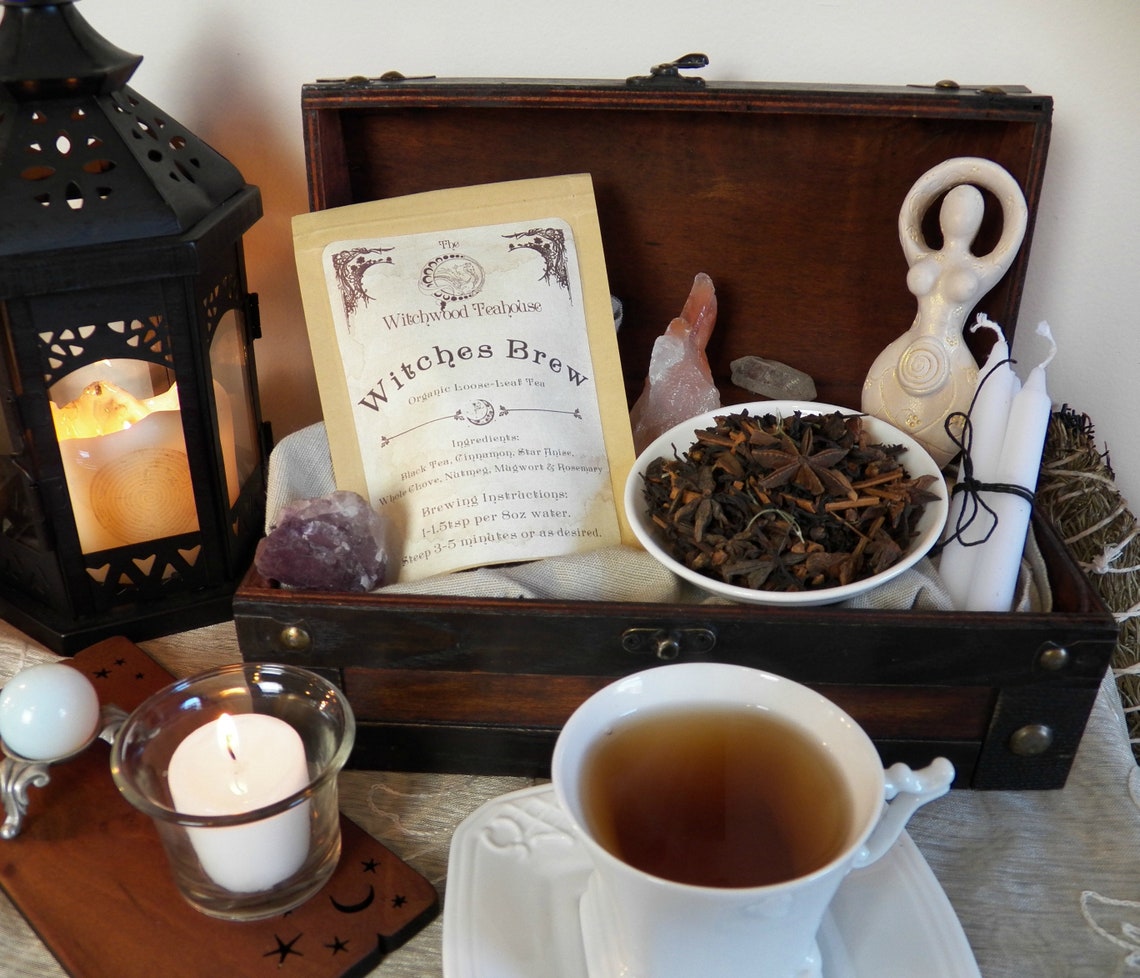 Witches Brew Organic Loose Leaf Witch Tea - Etsy