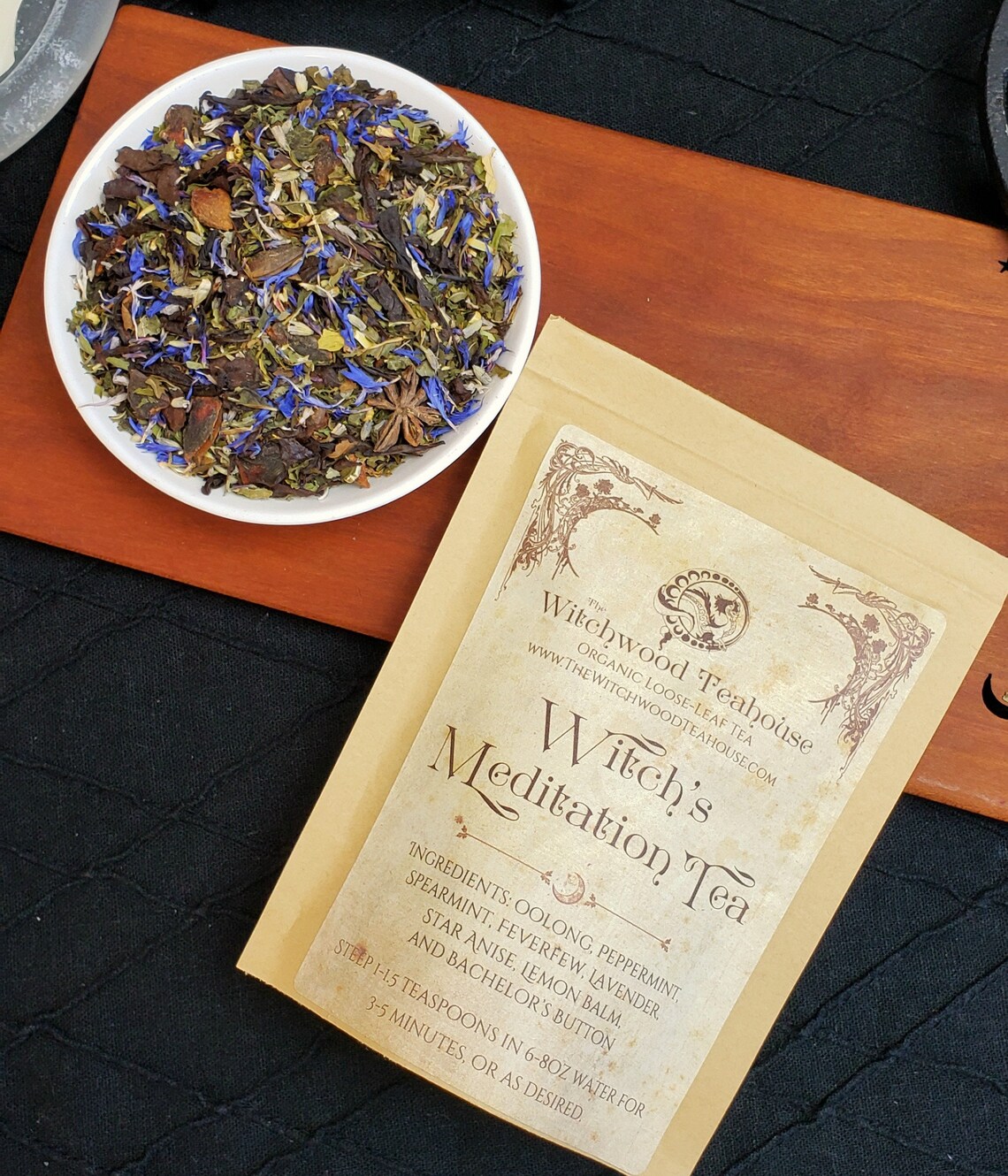 Witch's Meditation Tea Organic Loose-leaf Witch Tea - Etsy
