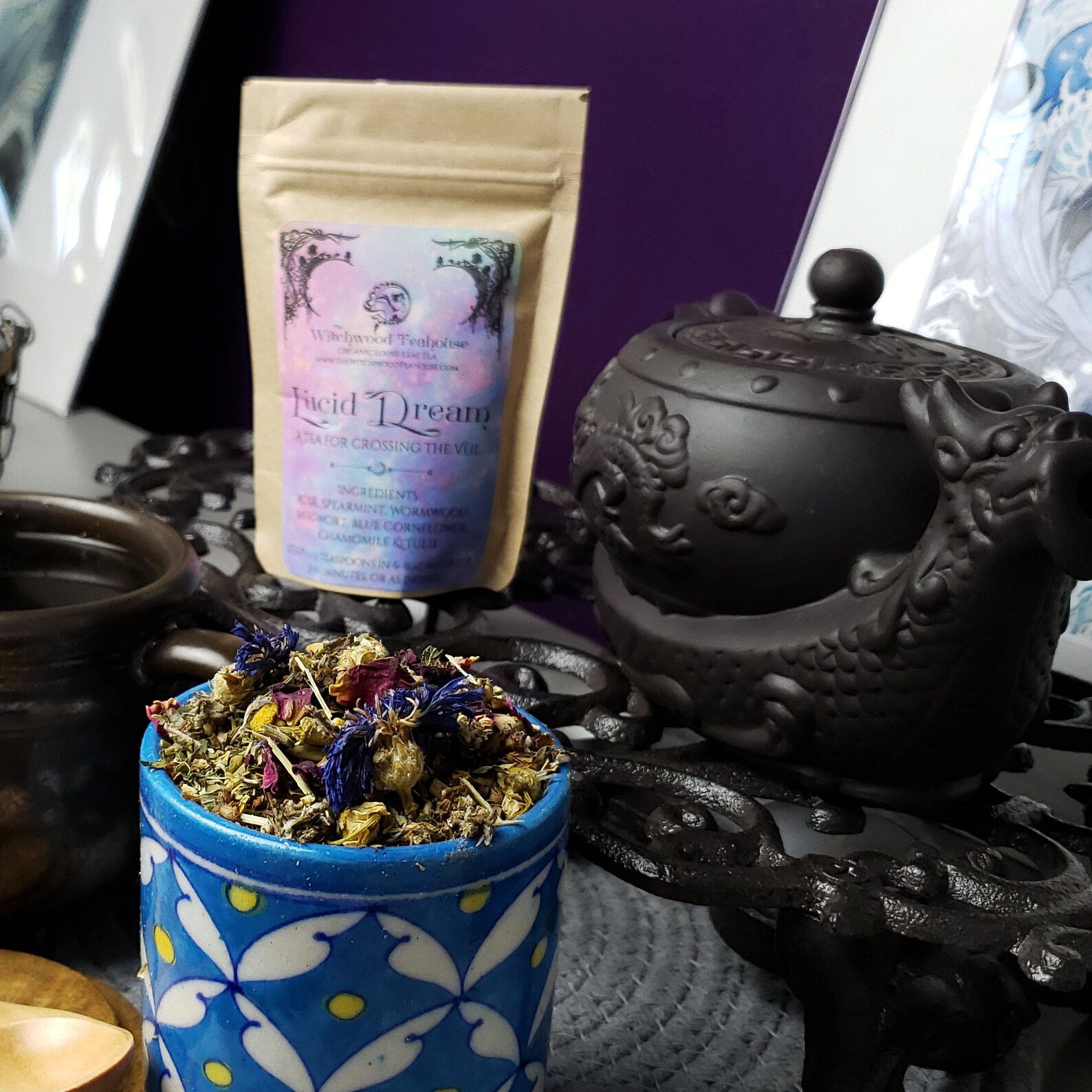 Lucid Dream Organic Loose-leaf Tea Caffeine Free - Etsy