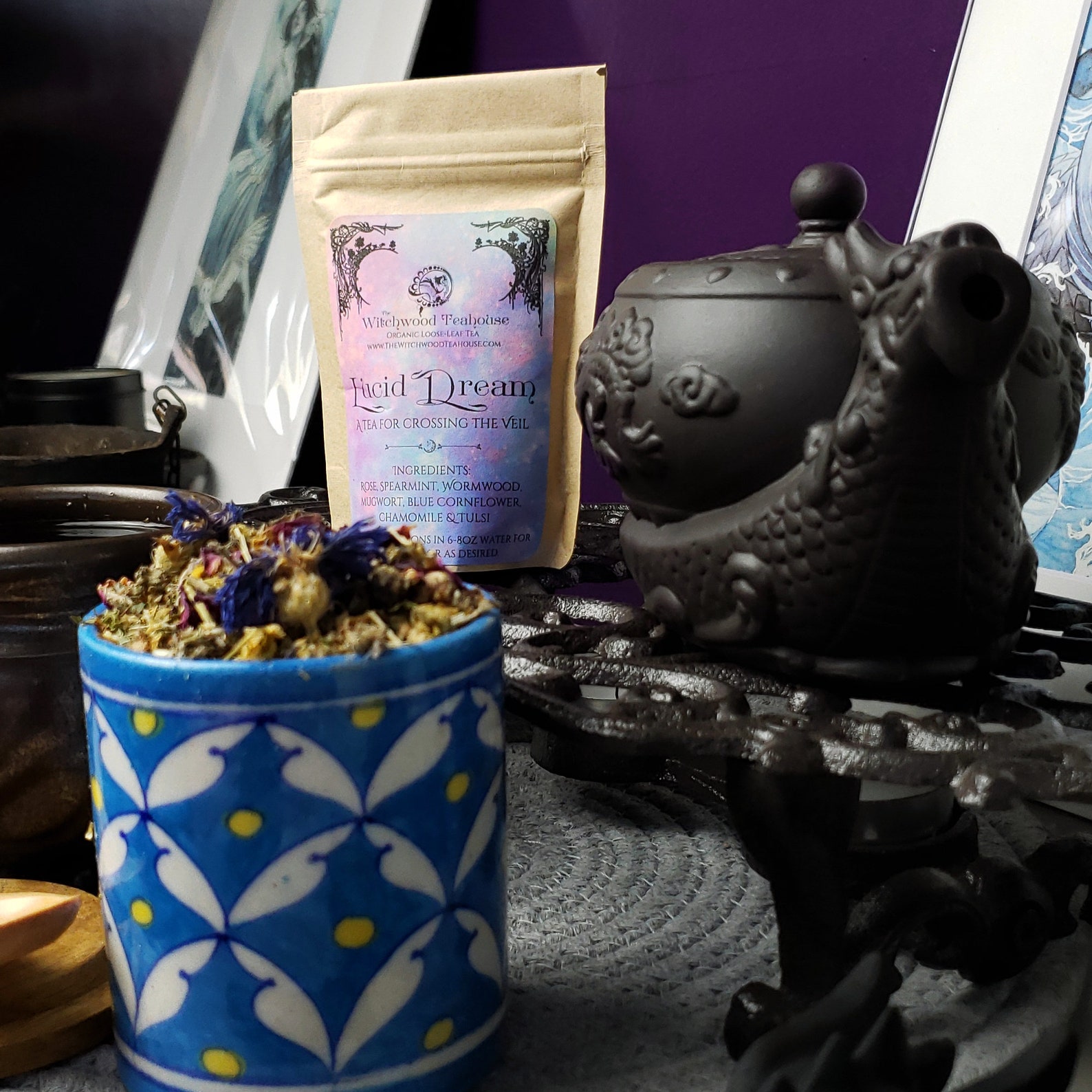 Lucid Dream Organic Loose-leaf Tea Caffeine Free - Etsy