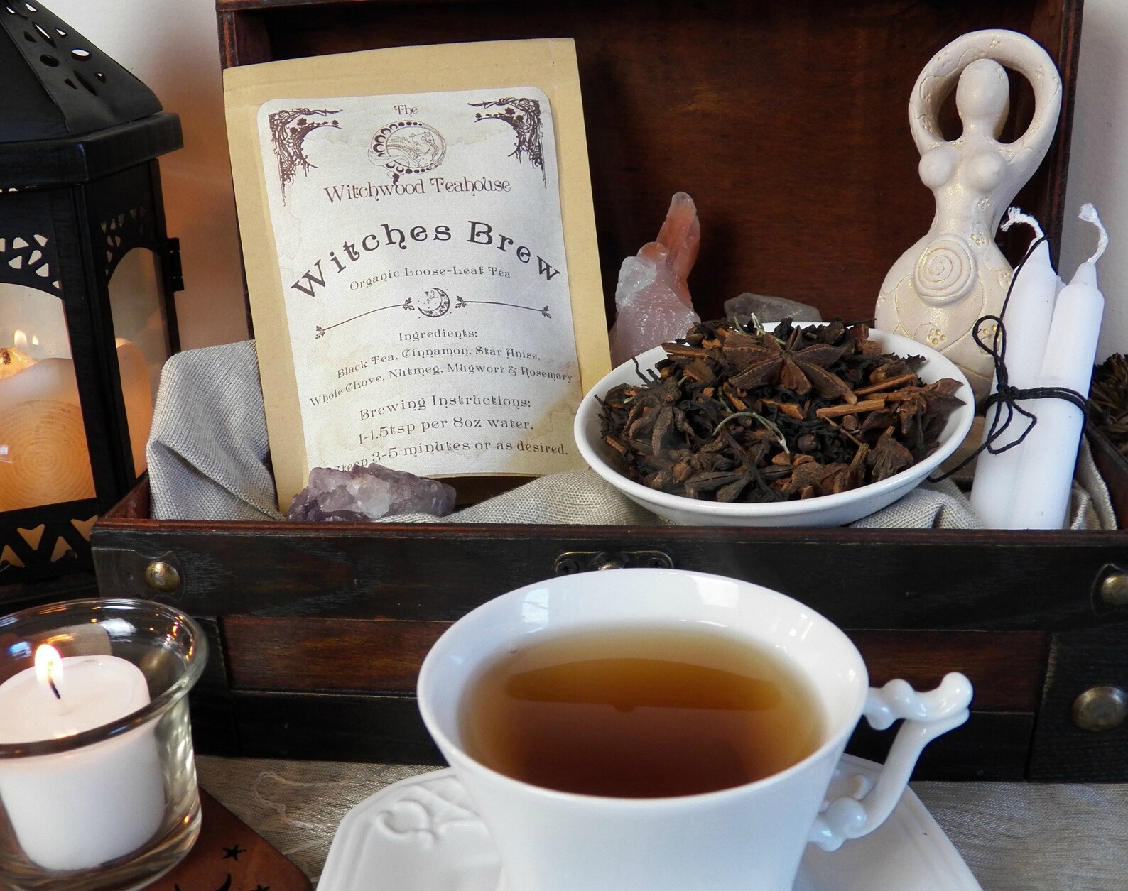 Witches Brew Organic Loose Leaf Witch Tea - Etsy