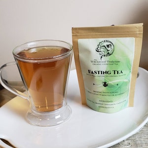 Fasting Tea, Organic Loose Leaf Wellness Tea for Intermittent Fasting ...