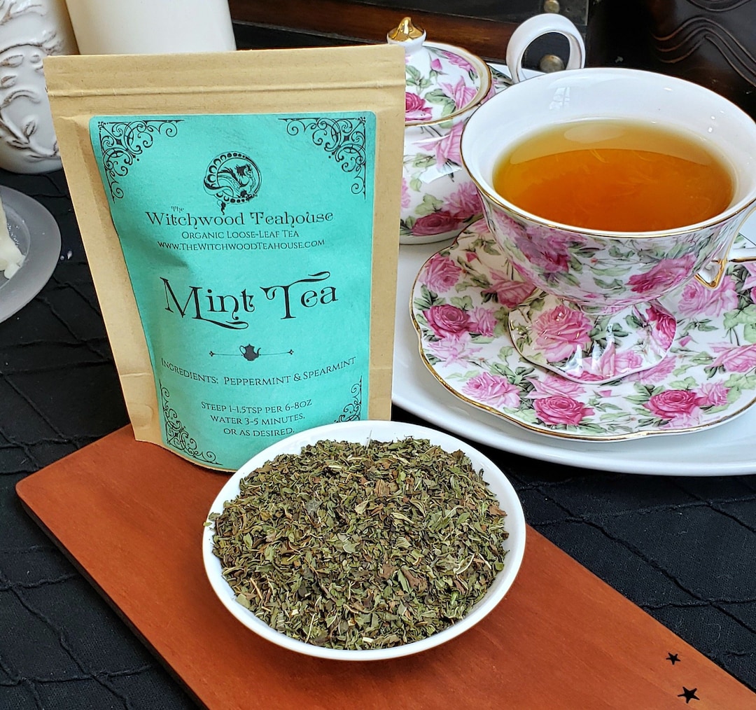 Mint Organic Loose Leaf Tea Blend - Etsy