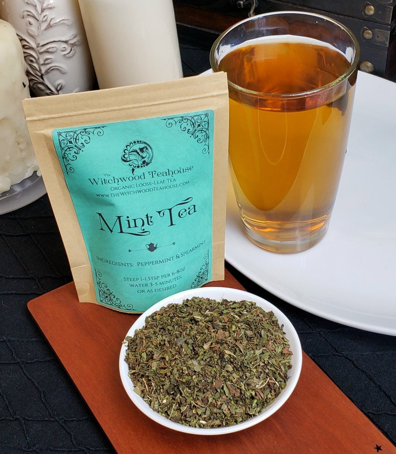 Mint Organic Loose Leaf Tea Blend - Etsy