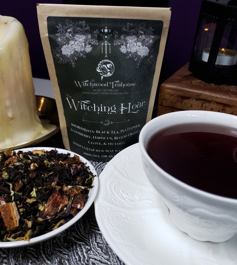 The Witching Hour Organic Loose-leaf Witch Tea - Etsy