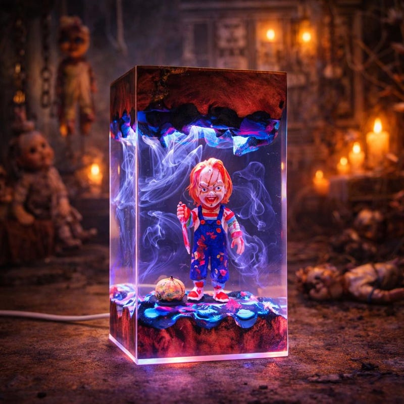 Resin Horror Lamps - Etsy