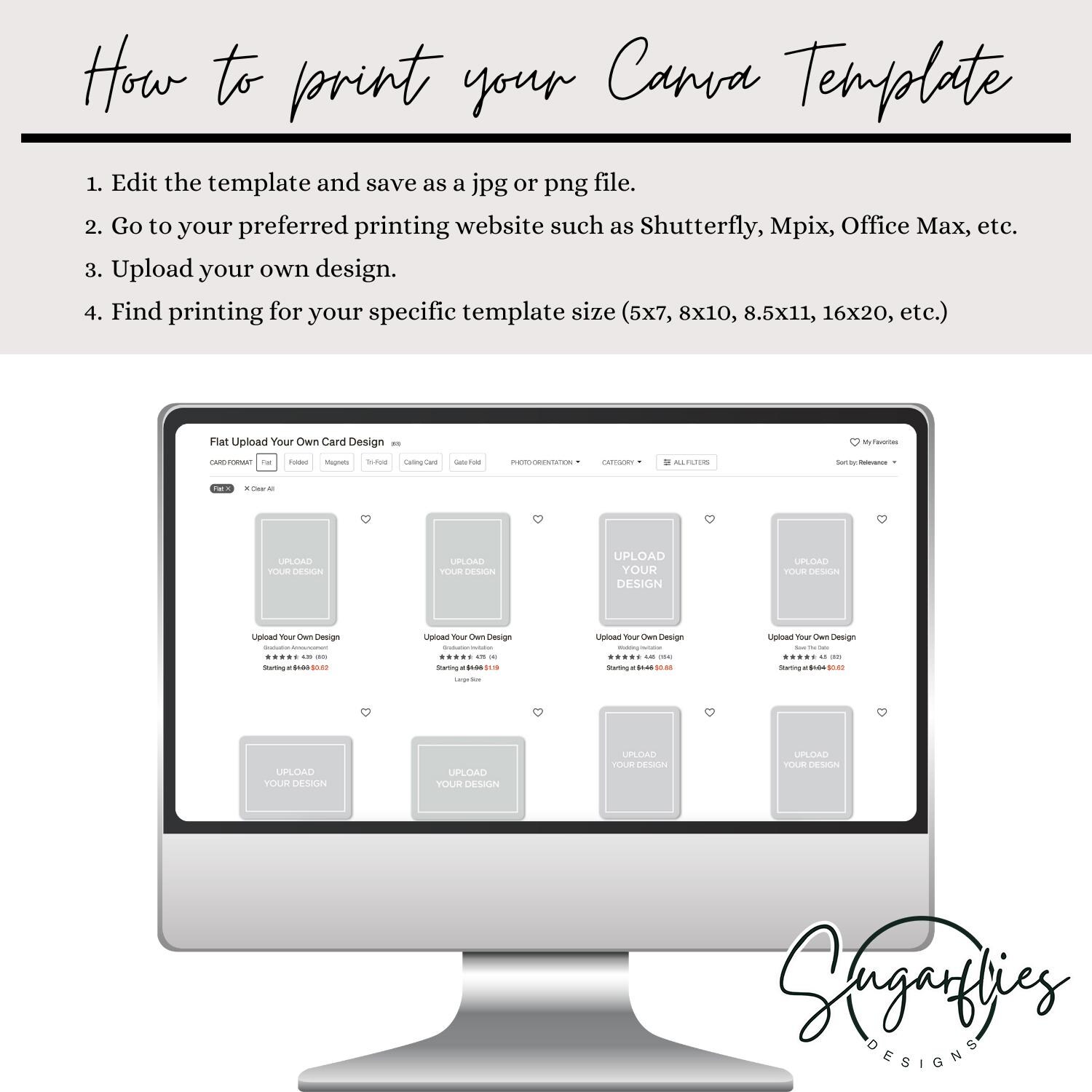 Watercolor LDS Baptism Program, Blonde Girl, Canva Template (digital ...