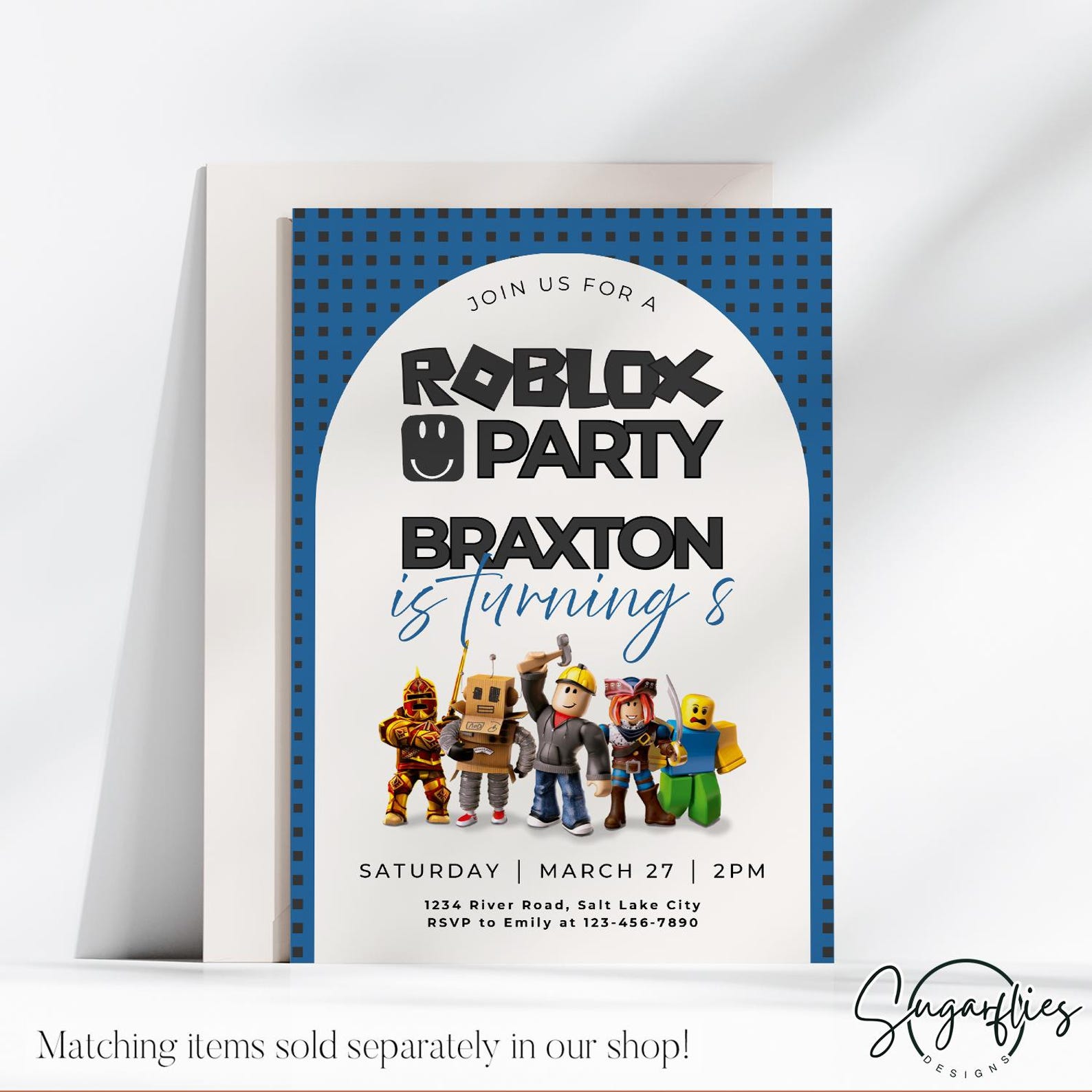 Roblox Birthday Gift Tags, Roblox Thank You Tags, Roblox Party Favor ...