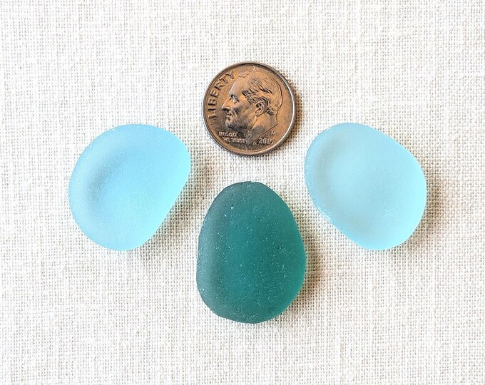 Genuine Beach Sea Glass | Rare Shades of Aqua Teal | Japanese Sea Glass ...