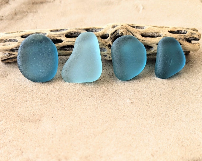 Genuine Beach Sea Glass | Rare Shades of Aqua Teal Blue | Japanese Sea ...