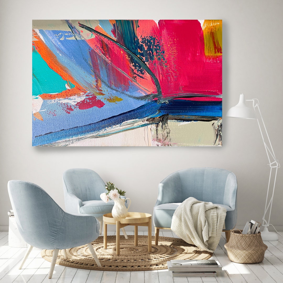 Joyful Modernist Abstraction 4, Abstract Painting Modern Art Abstract ...