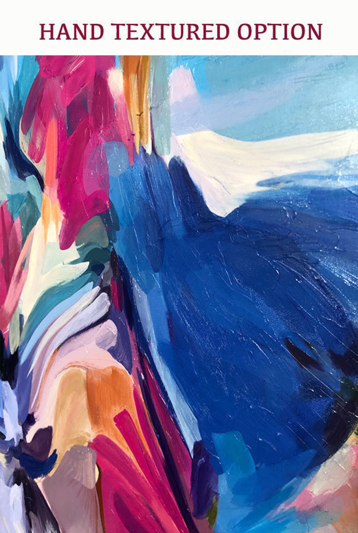 Samba. Abstract Paintings Art, Modern Wall Art | Abstract Living Room ...