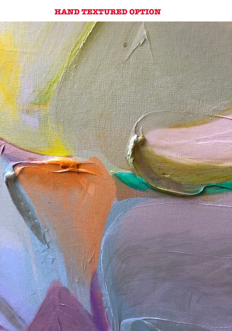Vanished in the Sun Abstract Painting Yellow Black Abstract - Etsy
