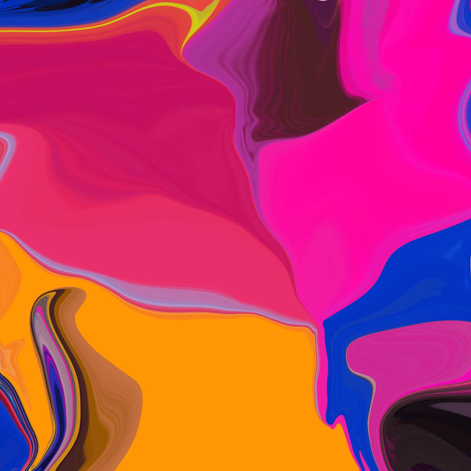 Rhapsody Original Art Abstract Art Acrylic Painting Red - Etsy