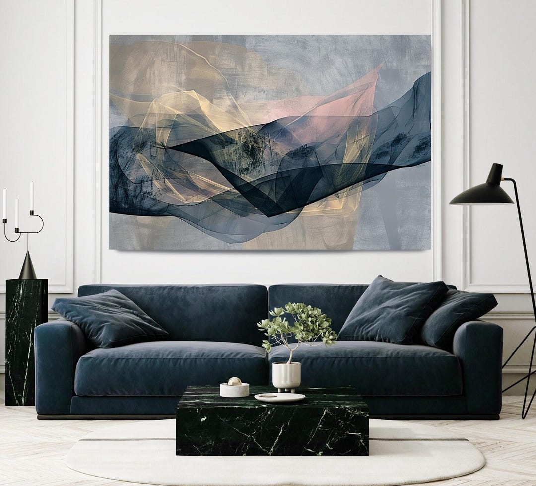Innovative Imprints-18 - Contemporary New Media Abstract Canvas Print ...