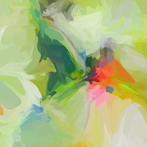 Everlasting Environment 2, Art Abstract Print on Canvas up to 50 ...