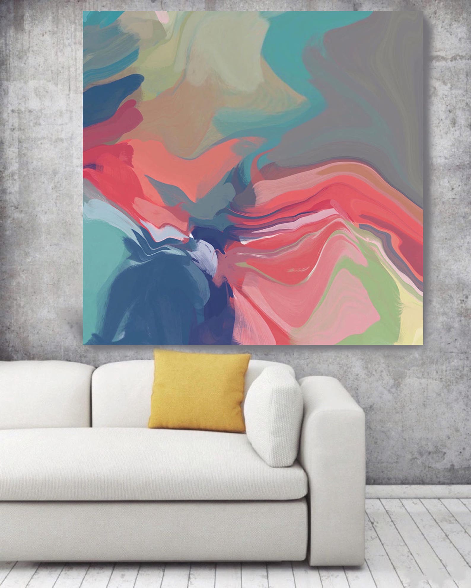Abstract Melody 2. Original Oil Painting on Canvas - Etsy