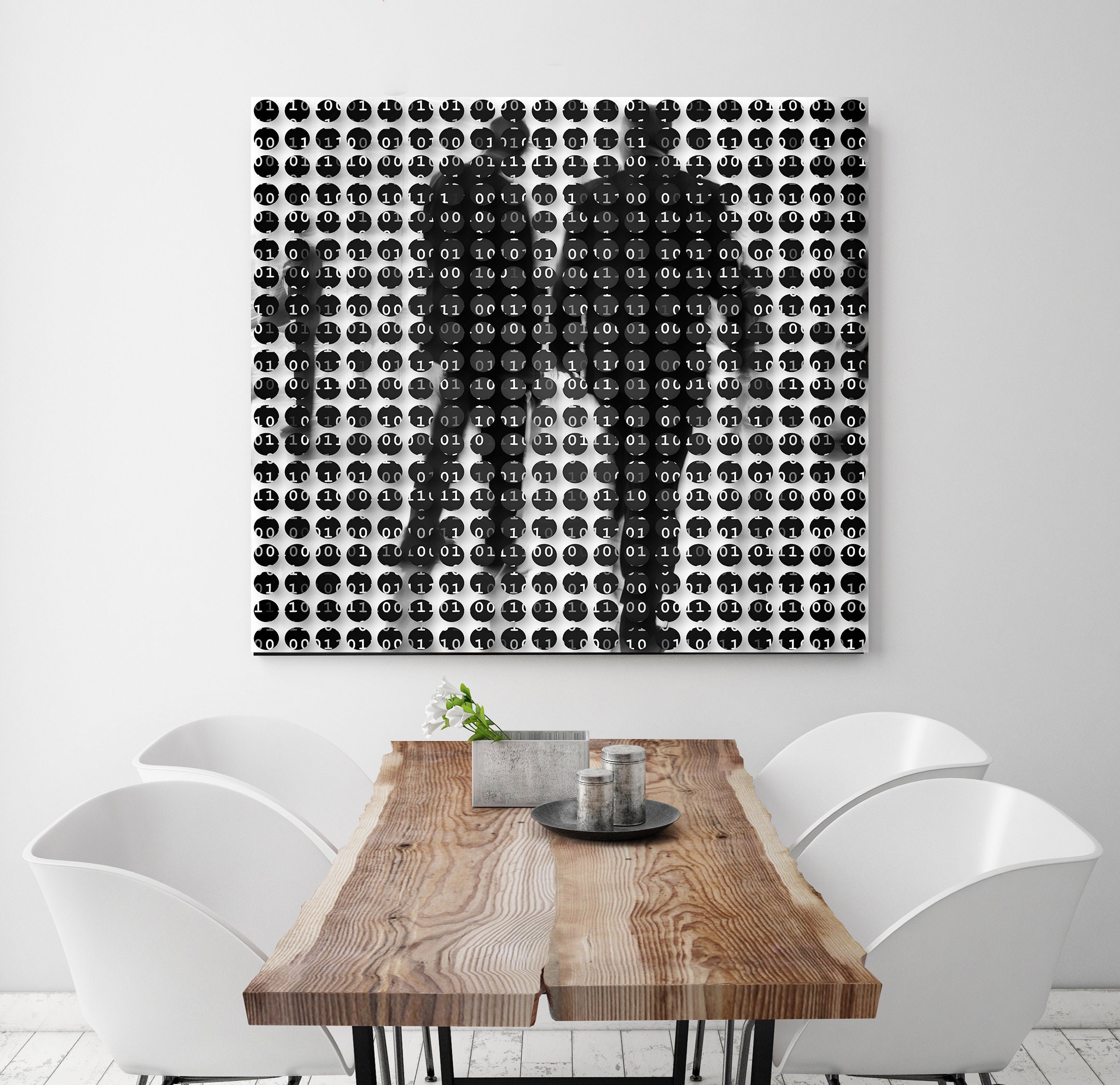 Binary Wall Art