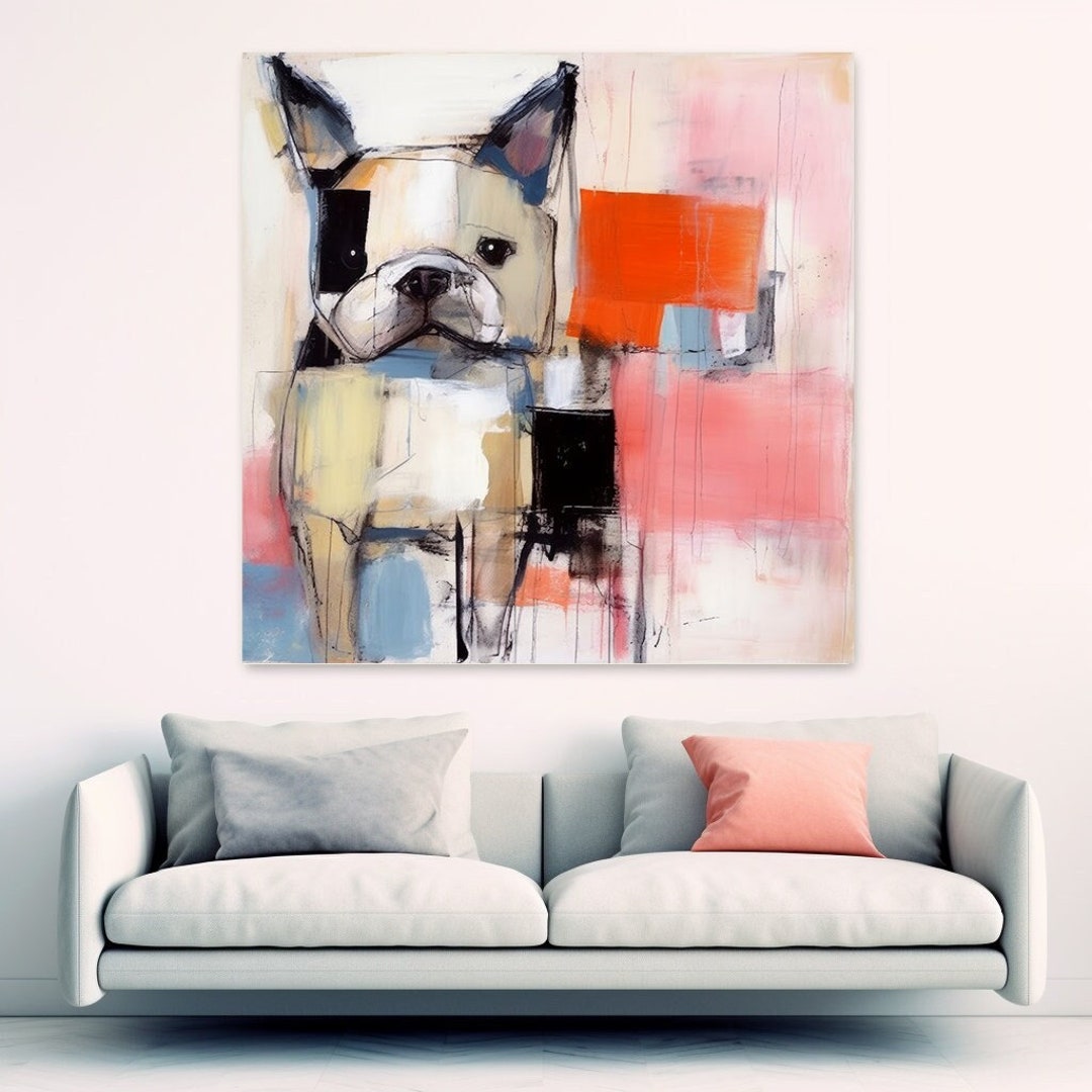Dogs Canvas Wall Art Print | Wall Art Canvas | Canvas Painting ...