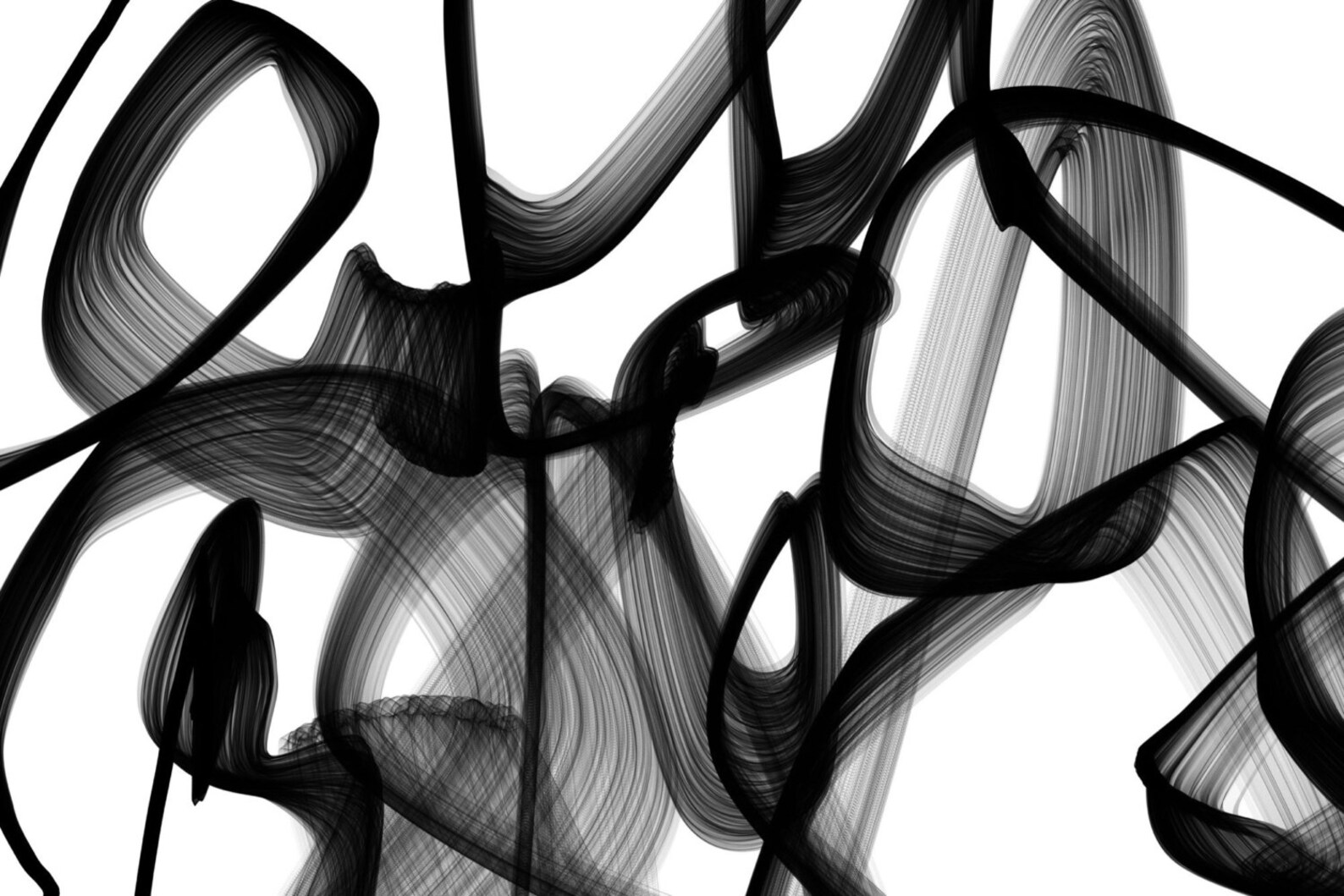 Abstract Expressionism in Black and White 26. Contemporary | Etsy