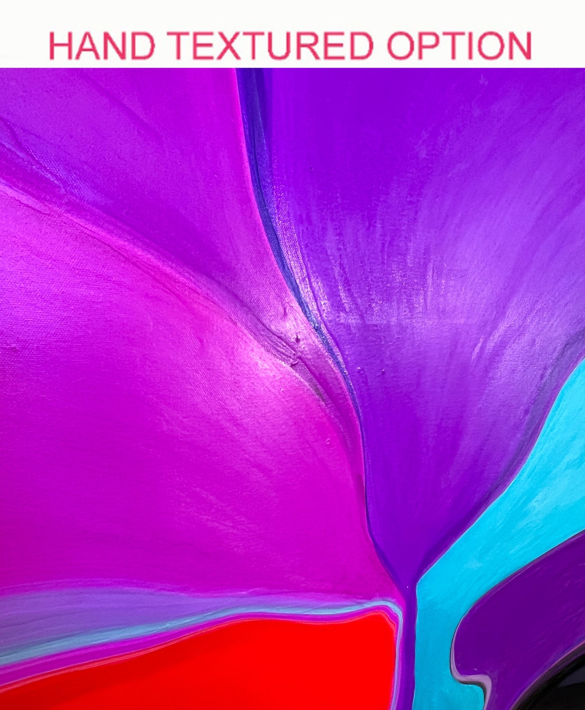 Rhapsody Original Art Abstract Art Acrylic Painting Red - Etsy