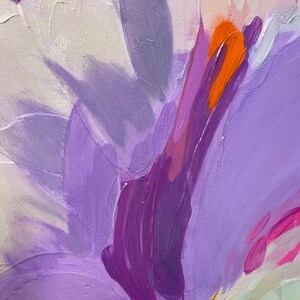 Bright Freedom Purple Pink Abstract Painting Abstract - Etsy