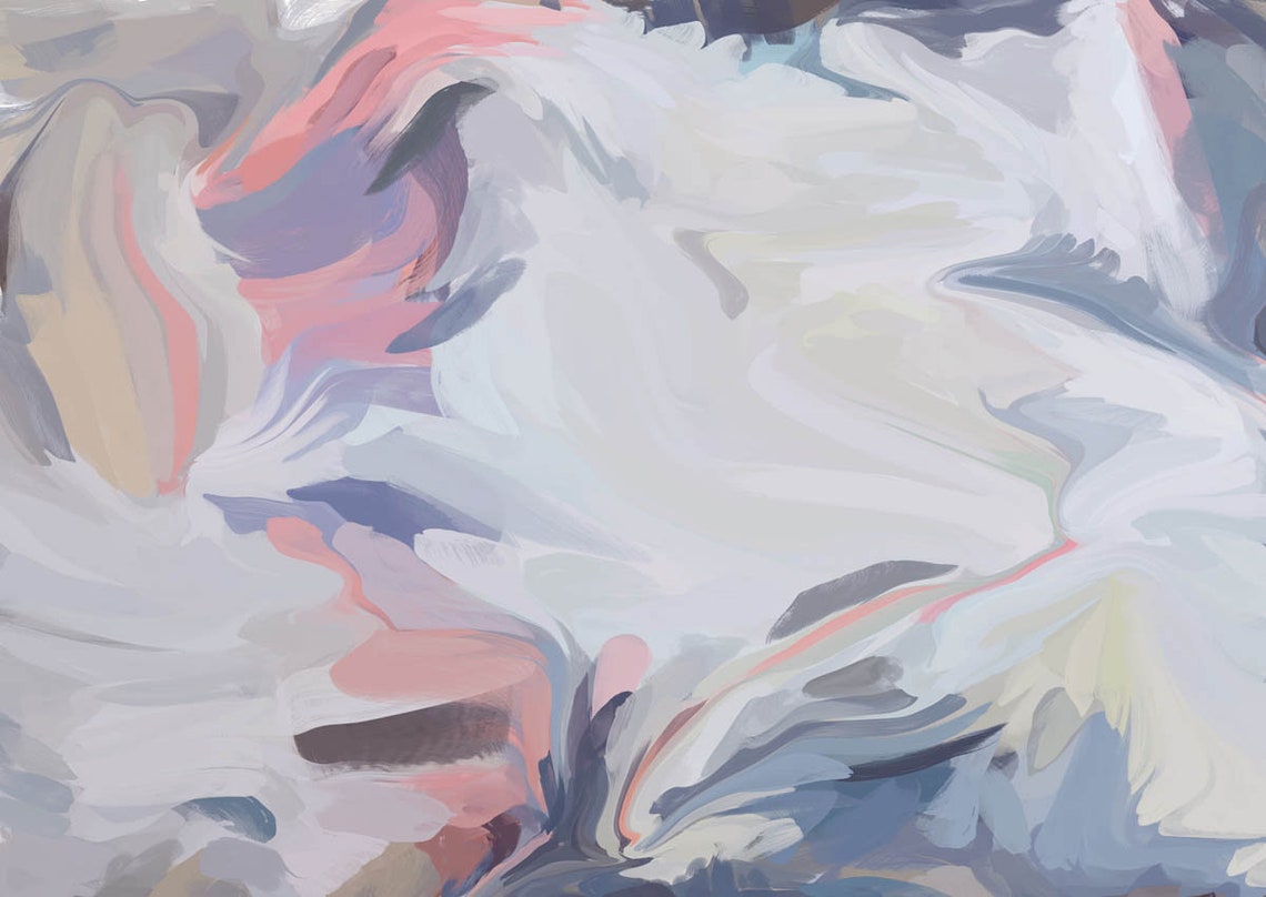 Invisible Spirits Abstract Painting Extra Large Abstract Hand - Etsy