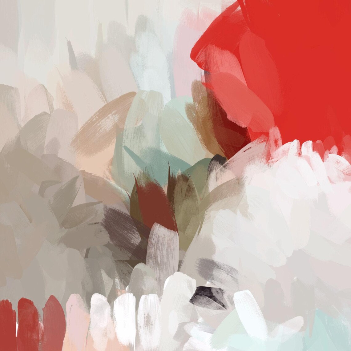 The Beginning. Abstract Paintings Art, Wall Decor, Extra Large Abstract ...