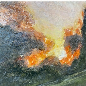 Rustic Landscape Painting, Landscape Watercolor, Landscape Art Print ...
