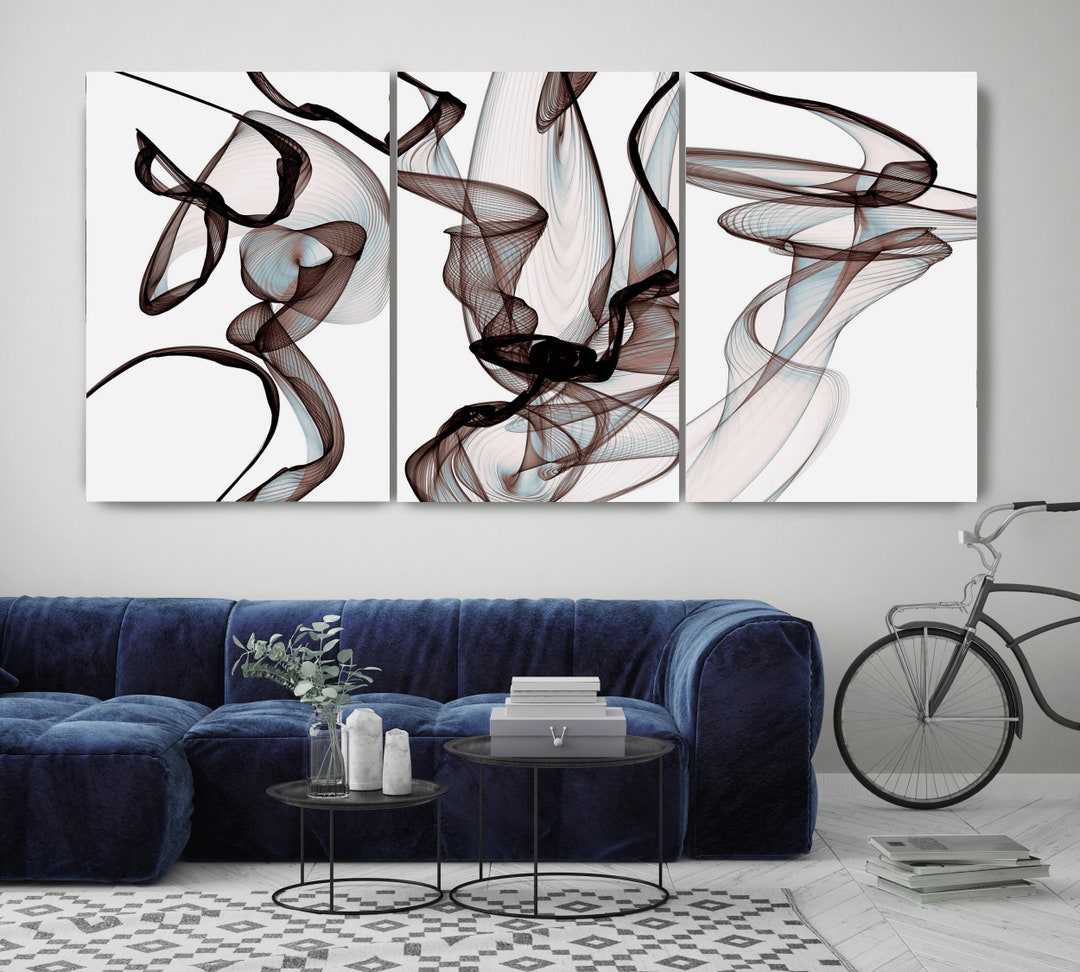 Triptych Canvas Print, 3 Panel Stretched Canvas Wall Art, Canvas Art ...