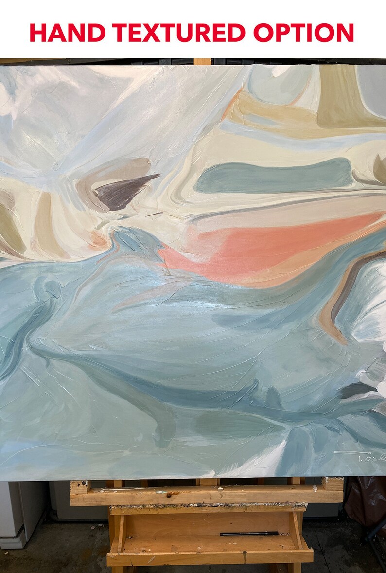 Liquid Wisdom. Geometrical Abstract Art, Wall Decor, Extra Large Abstract Colorful Contemporary ...