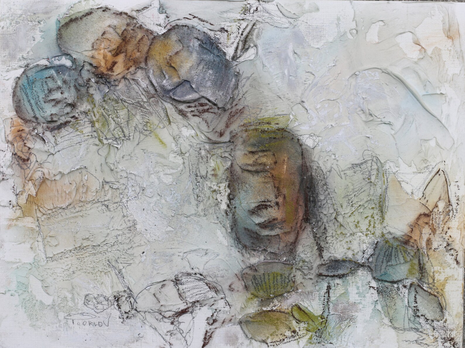 Earth Tones. Abstract Paintings Art Wall Decor Extra Large | Etsy