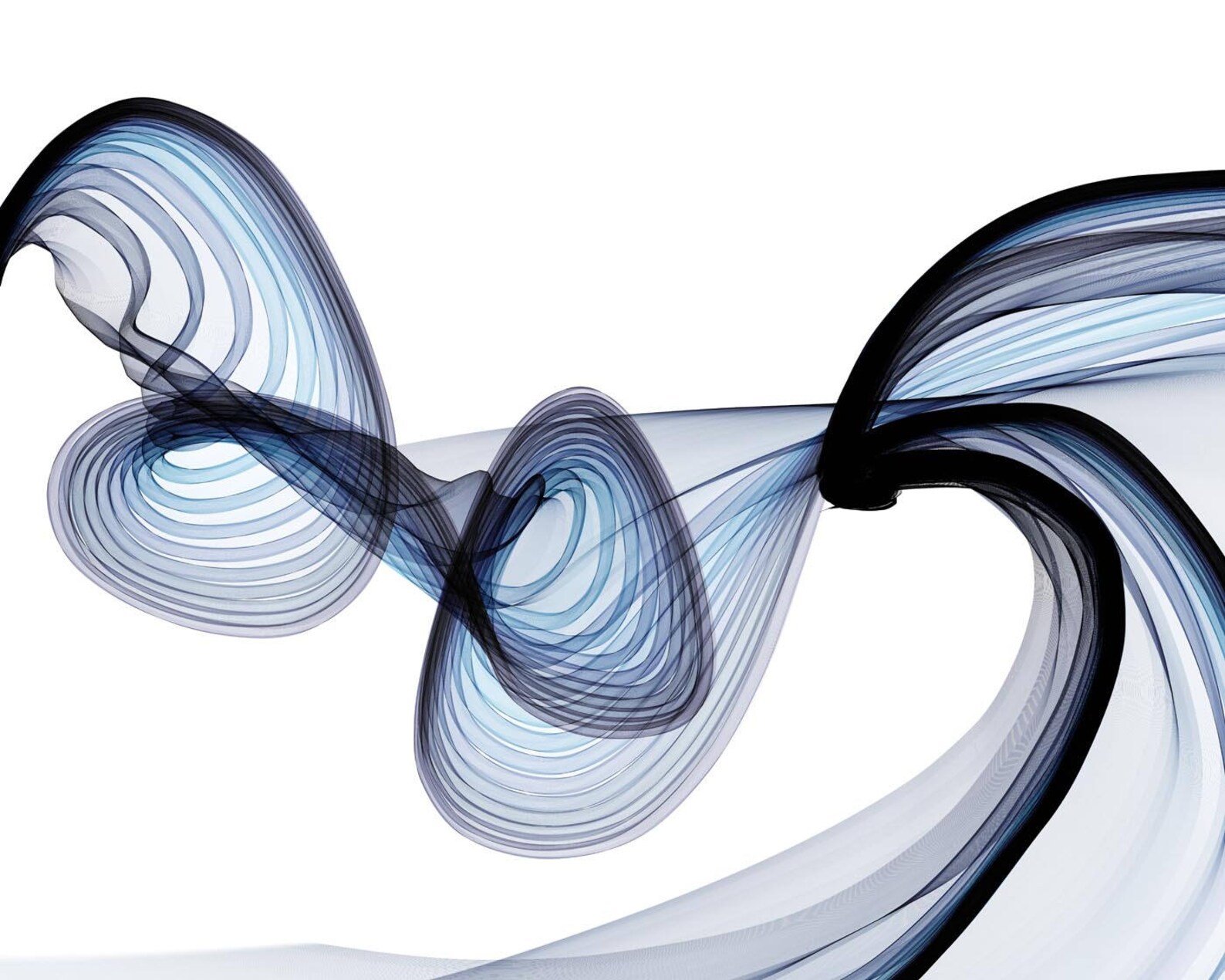 Bluetech 2017-04-13 New Media Art Blue Abstract Canvas | Etsy