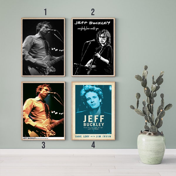 Jeff Buckley Poster - Etsy